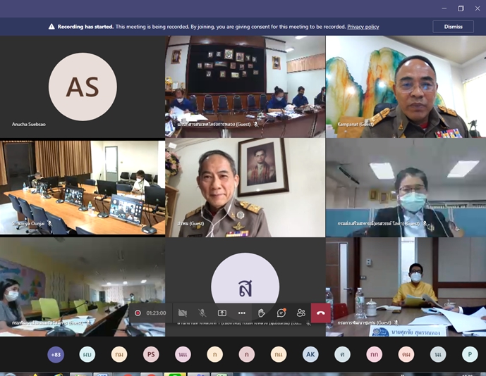 การประชุมคณะทำงานจัดทำแผนปฏิบัติการพัฒนาพื้นที่โครงการหลวงและแผนปฏิบัติการโครงการพัฒนาพื้นที่สูง ...